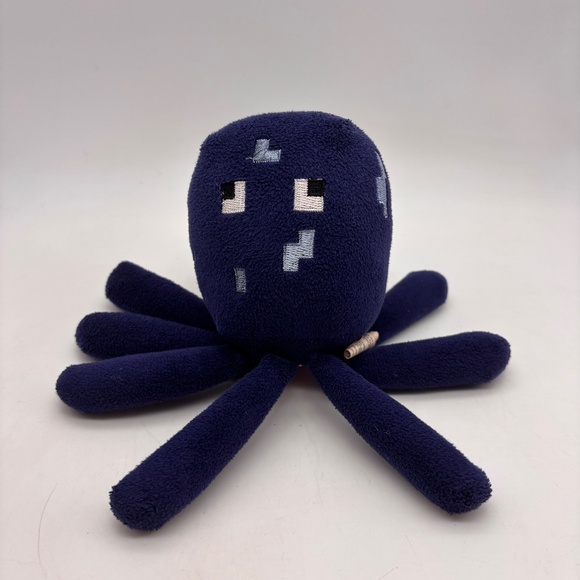 Minecraft | Toys | Mojang Minecraft Squid Video Game Character 7 Plush ...